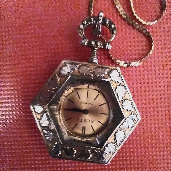 Antique | Jewelry | Antique Hexagonal Ladies Pocket Chain Watch | Poshmark